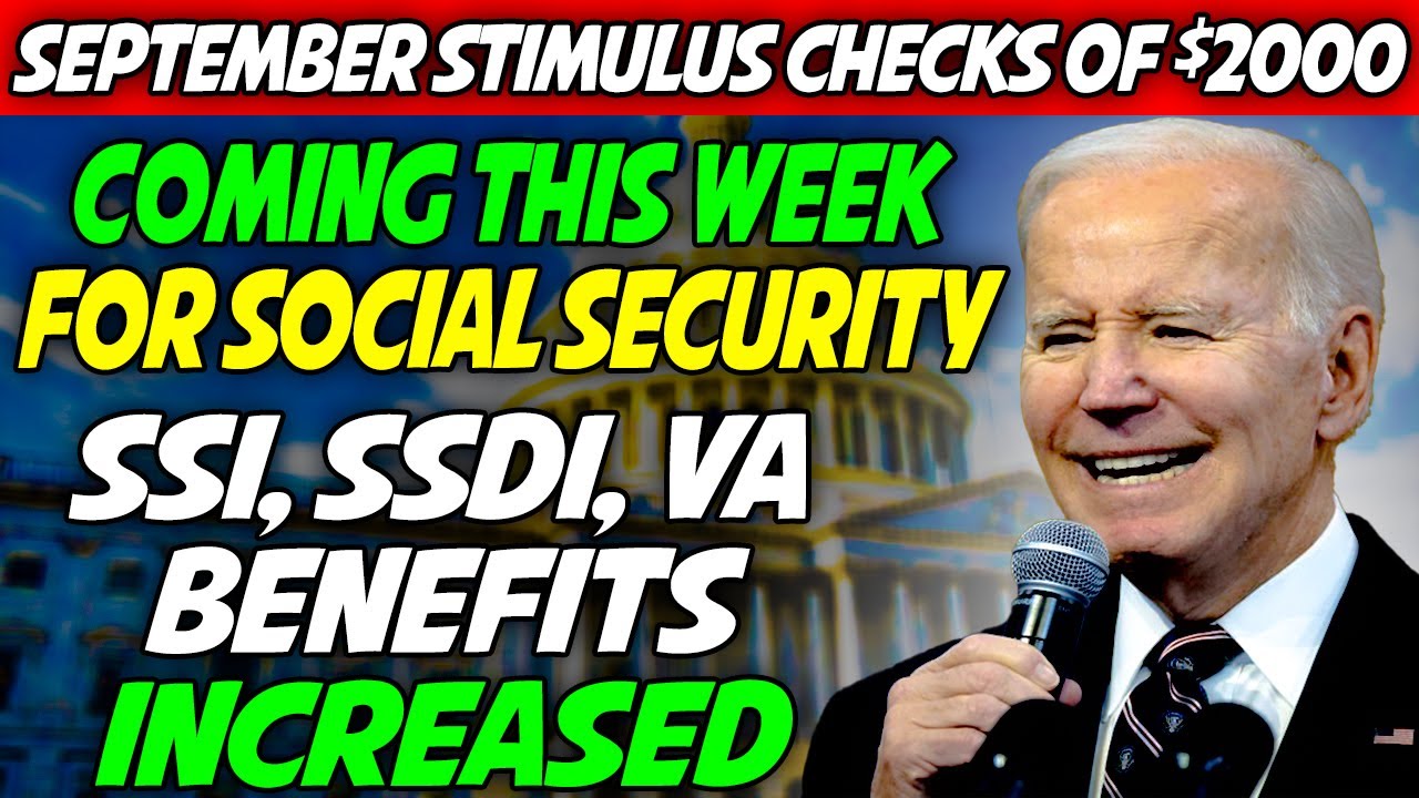September Stimulus Check of $2000 | Coming This Week For Social ...