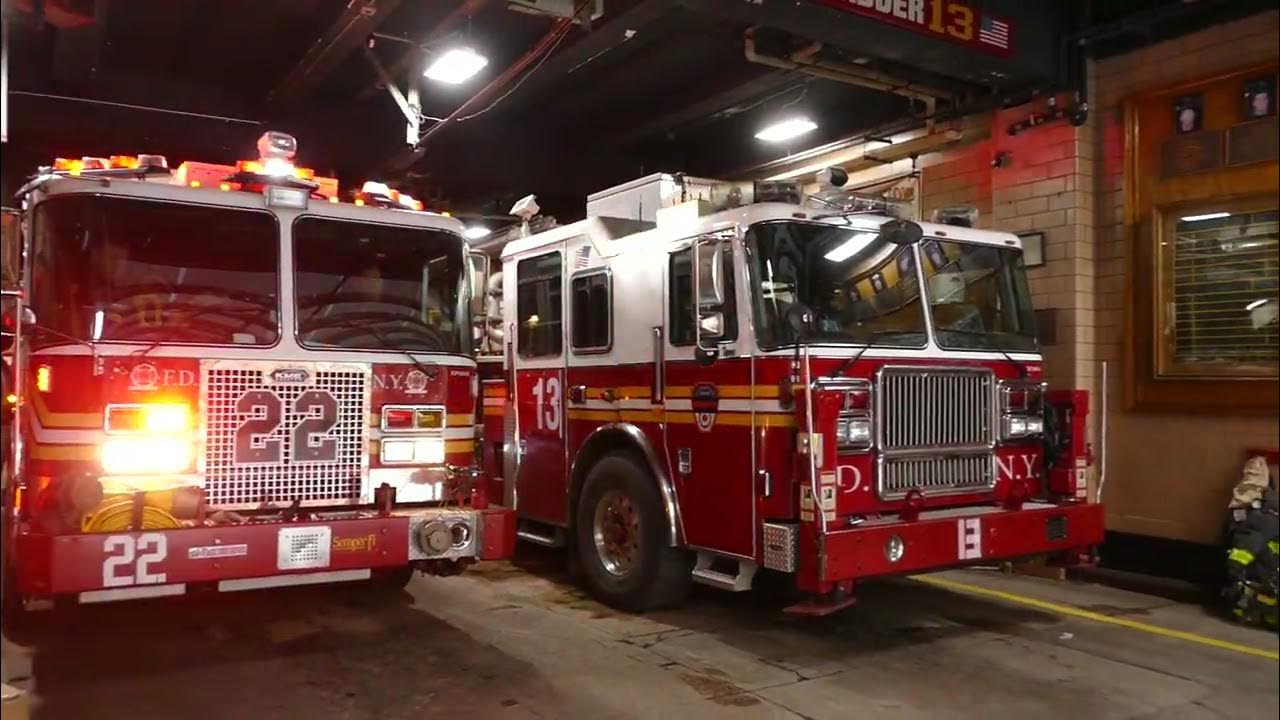 FDNY Engine 22 goes on an EMS run - YouTube