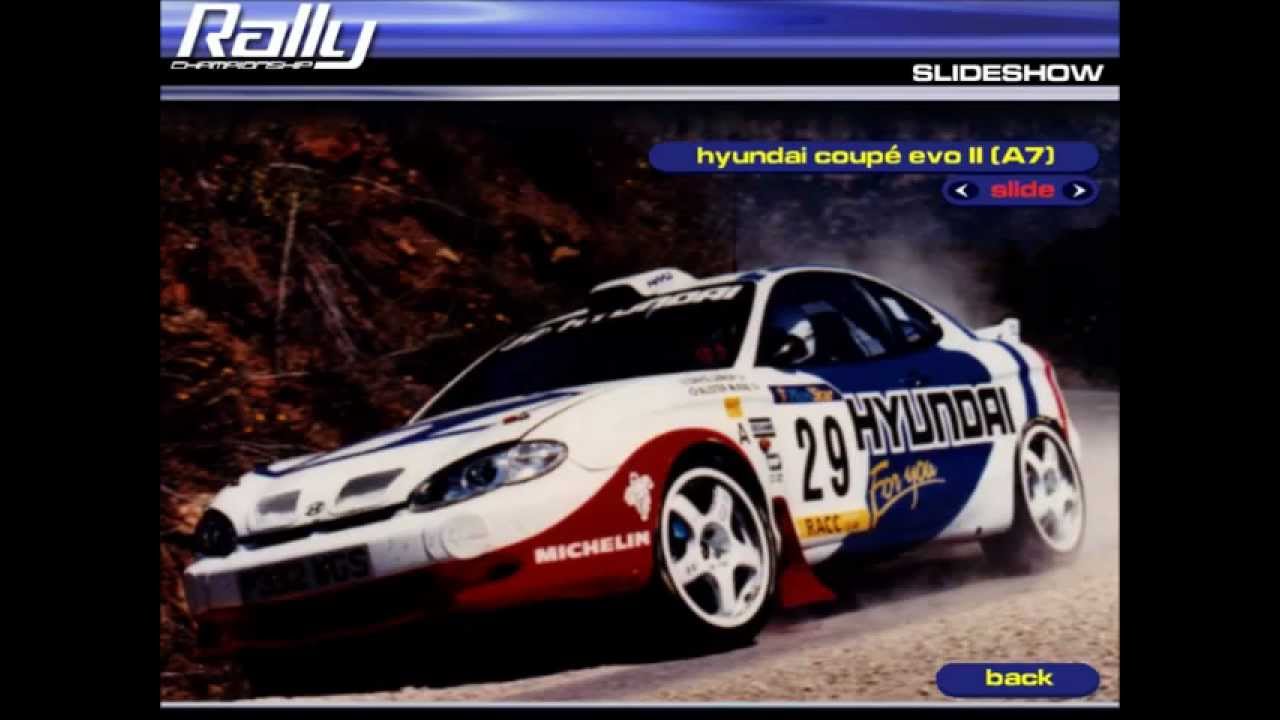 Mobil 1 Rally Championship - All Cars: Hyundai Coupe Kit Car Evo II ...