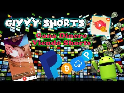 Givvy Shorts! App para Ganar dinero viendo Shorts (Vídeos cortos) - YouTube