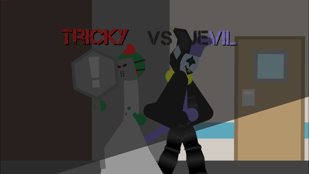 jevil vs tricky (battle of epic clown) - YouTube