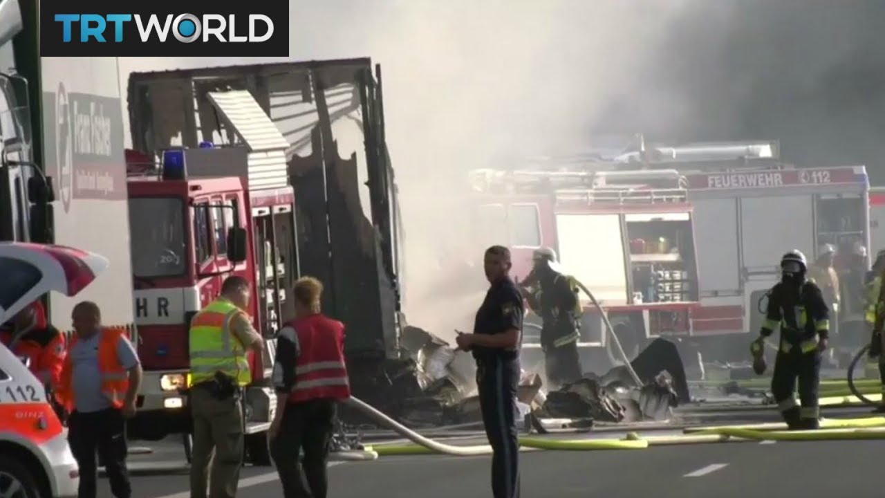 Bavaria Bus Crash: Several killed, scores injured in Germany bus crash ...