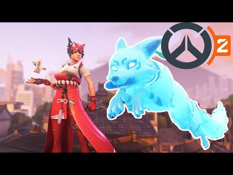 Overwatch 2 Kiriko gameplay no commentary (kiriko best ninja) - YouTube