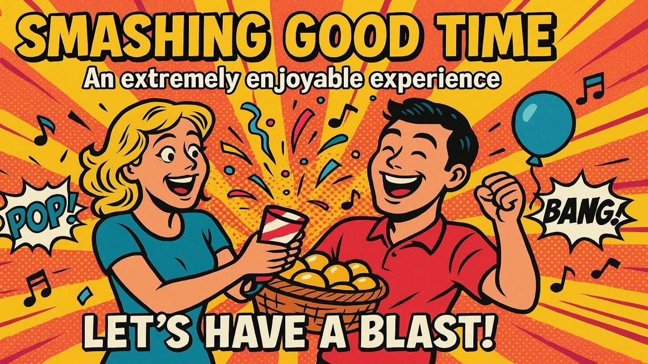 'Smashing Good Time' Explained | English Idiom Lesson - YouTube