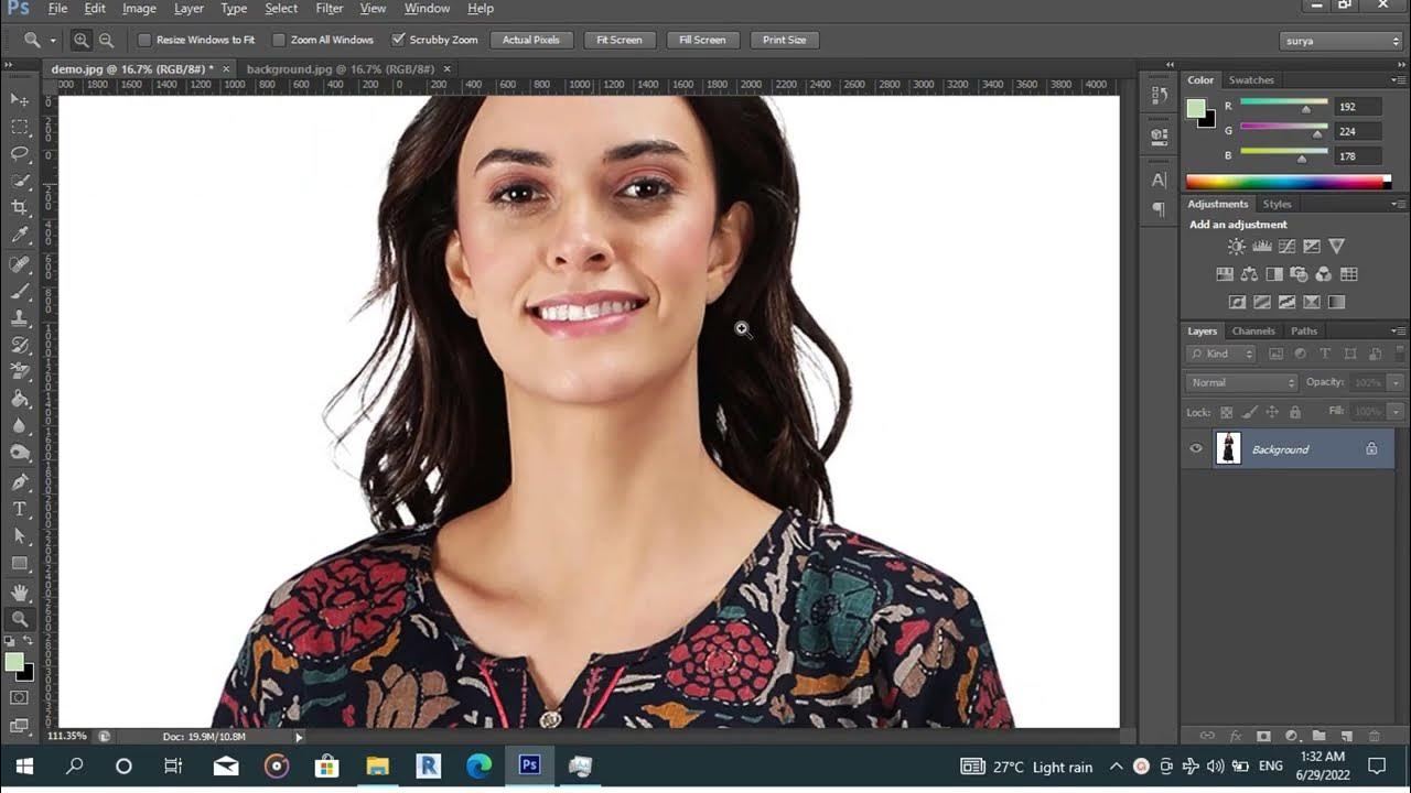 Change Background Of Any Photo In Seconds photoshop tutorial YouTube change-background-of-any-photo-in-seconds-photoshop-tutorial-youtube