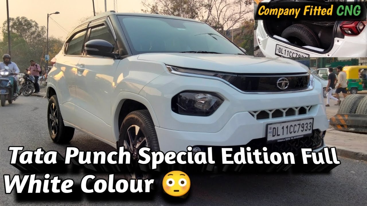 Tata Punch Special Edition Full White Colour 😳 || BroVinti Vlogs ...