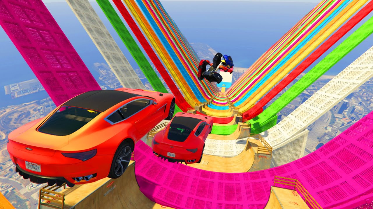 MEGA RAMP SKATE MULTICOLOR ! - YouTube