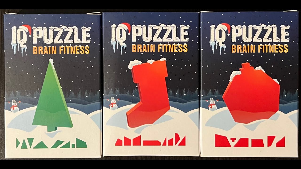 IQ Puzzle Christmas Tree - YouTube