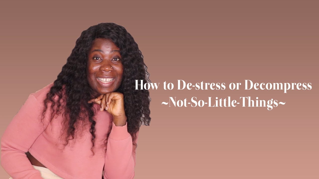How to De-stress or Decompress Stress || Tolase Ilesanmi - YouTube
