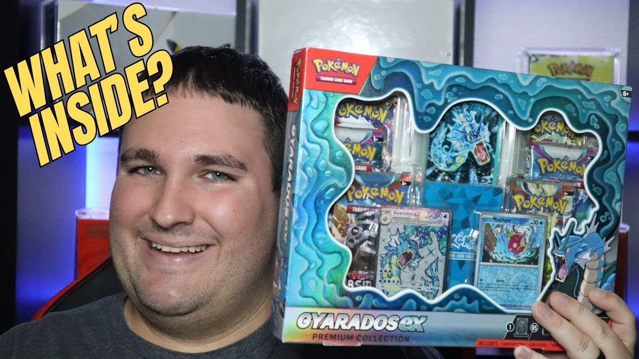 GameStop's Gyarados ex Premium Collection Box Hits Different - YouTube
