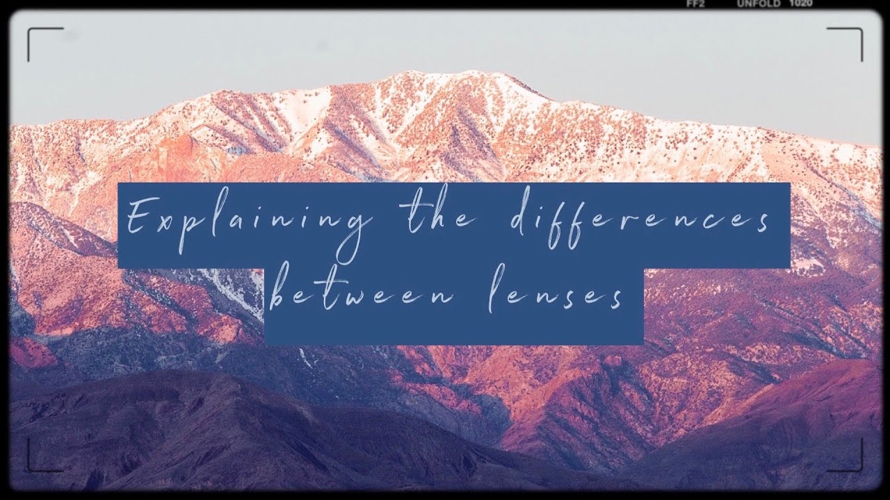 Comparing Differences Between Camera Lenses - YouTube
