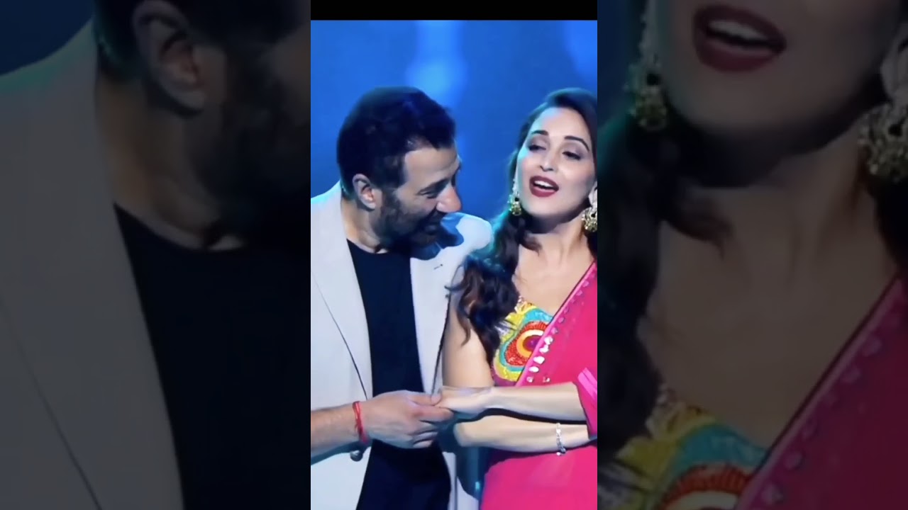 Sunny Deol and Madhuri Dixit 💞💞| Romance short video ️ | Madhuri Dixit Sunny Deol Beautiful ...