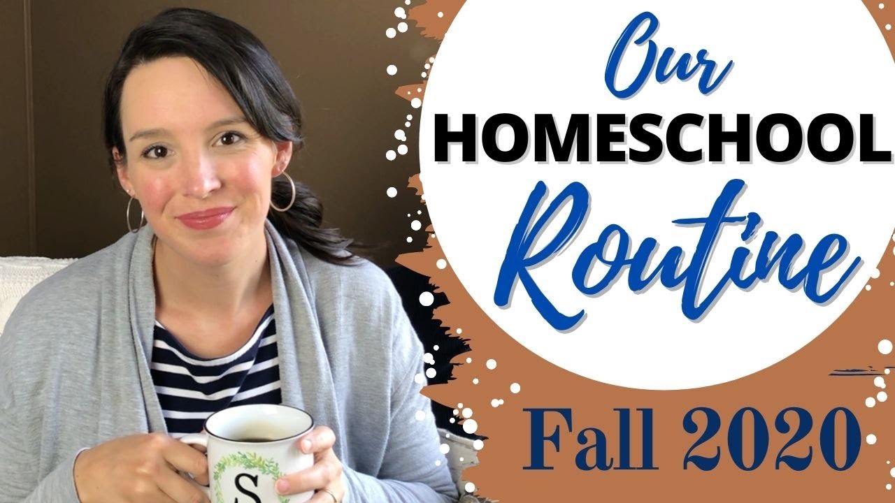Our HOMESCHOOL ROUTINE 2020 | Homeschooling Mom of 5 | Our DAILY BLOCK ...