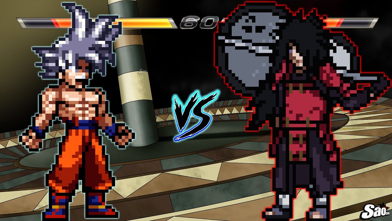🤐MASTERED ULTRA INSTINCT GOKU JUS VS MADARA EDO KAI JXM IN JUMP FORCE ...