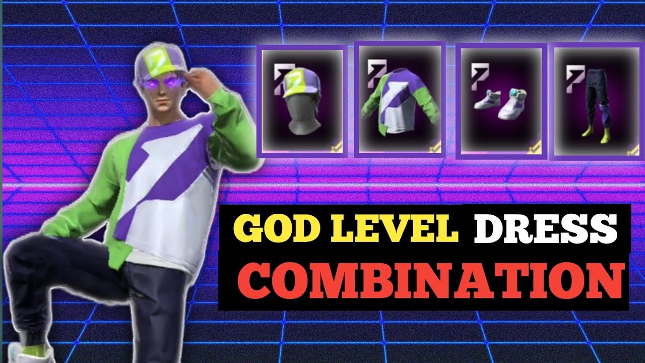 Free Fire God Level😈 Dress Combination 😱| No Top Up Dress Combination ...
