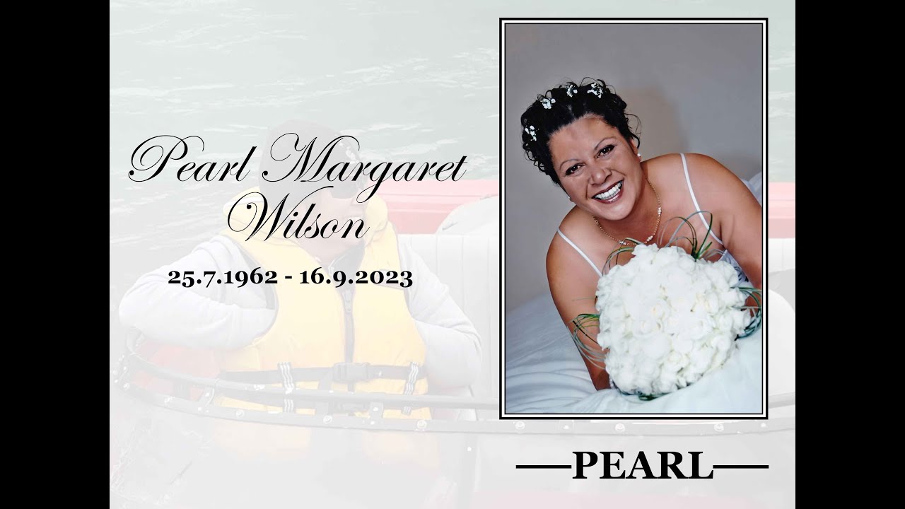 Funeral Service for Pearl Wilson - YouTube