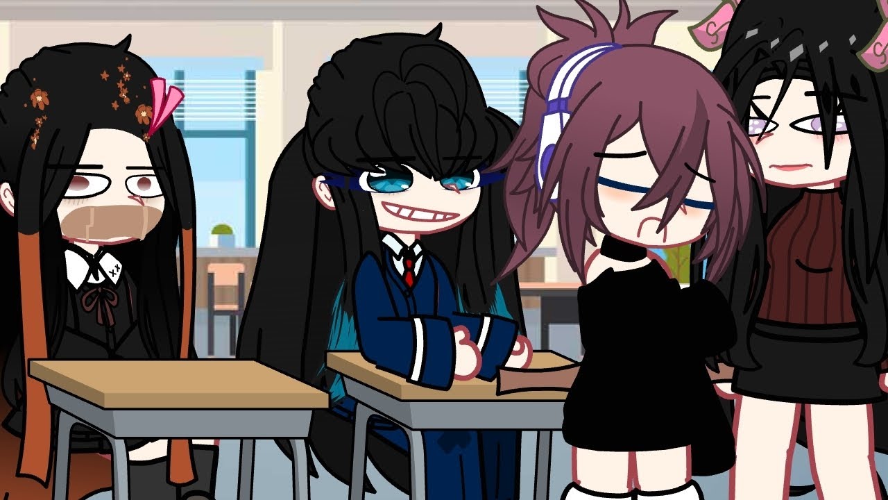 "can i sit next to you?" ||demonslayer-modern era||knymeme-trend||ft ...
