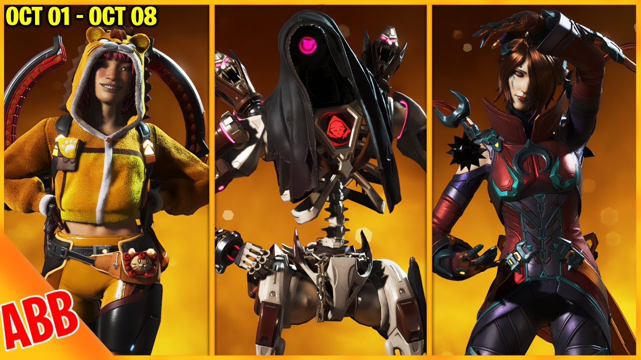 APEX LEGENDS ITEM SHOP TODAY - FIGHT OR FRIGHT SALE SKINS, PATHFINDER ...