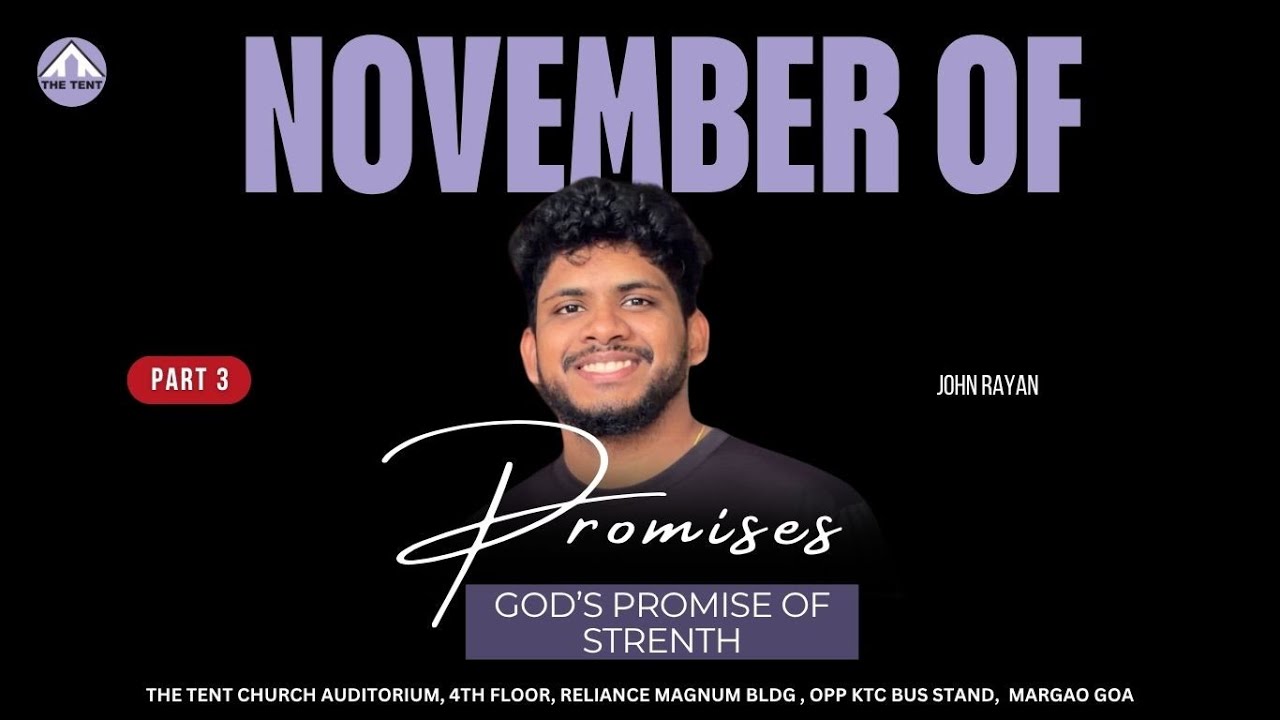 Sunday Service - NOVEMBER OF PROMISES | Part 3 | 9th November 2025 ...