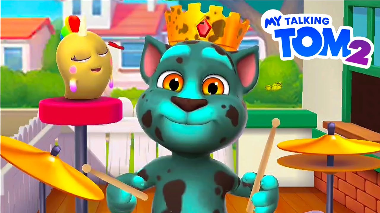 My Talking Tom King 👑😻 Gameplay Walkthrough - YouTube