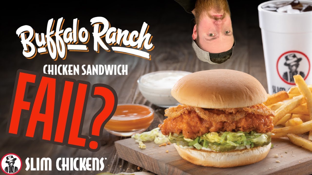 Slim Chickens® New CRAFT BUFFALO RANCH CHICKEN SANDWICH (Sorta Fail ...