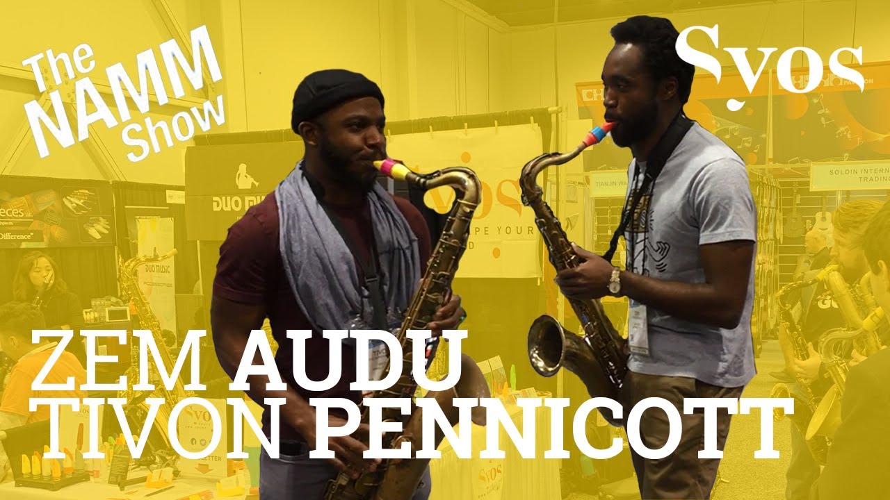 Tivon Pennicott & Zem Audu (Live at NAMM) - YouTube