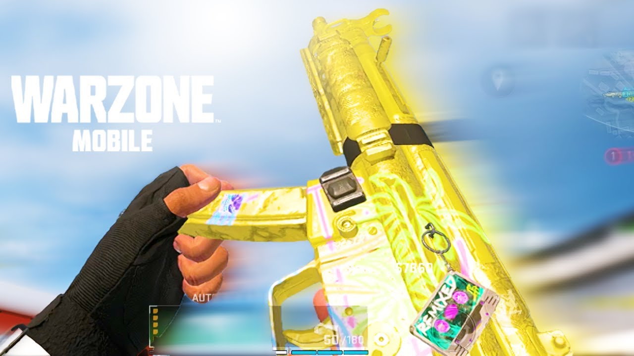 WARZONE MOBILE | BUILD MP5 ONE SHOT =)) - YouTube