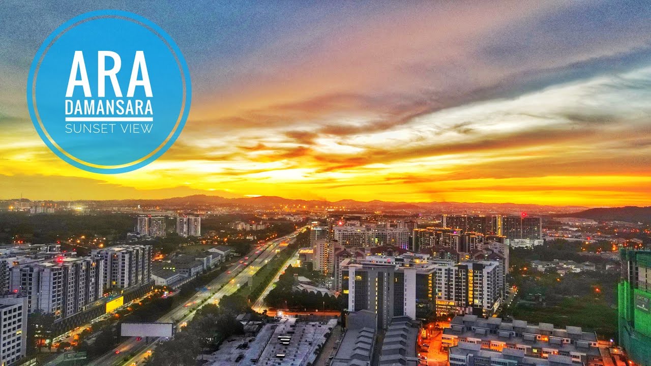 Ara Damansara Sunset View - YouTube