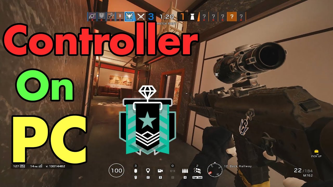 PC Diamond Using a Controller in Ranked - Rainbow Six Siege - YouTube