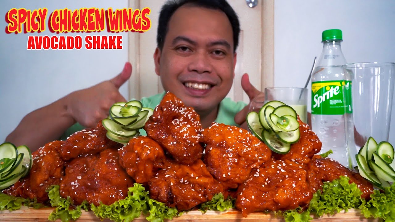 SPICY CHICKEN WINGS | COLLAB WITH @Kris Sia - YouTube