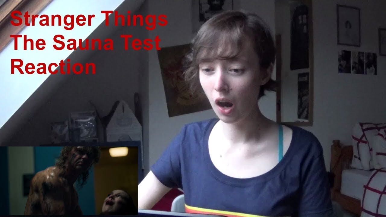 Stranger Things 3x04 The Sauna Test Reaction - YouTube
