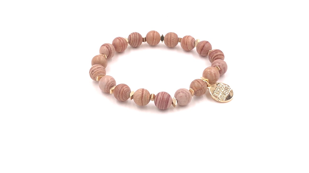 Kinsley Armelle Farrah Collection- Clay Bracelet - YouTube