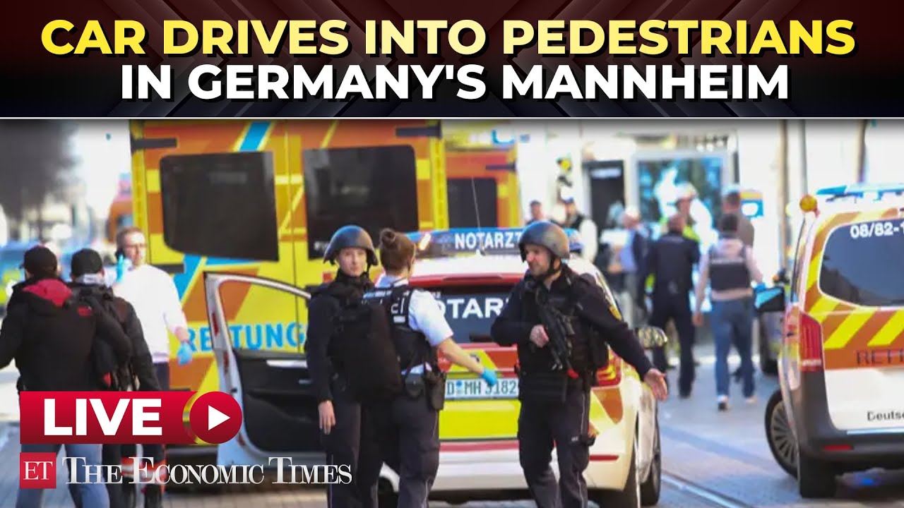 LIVE | Mannheim car attack: At least 1 dead & several injured after a ...