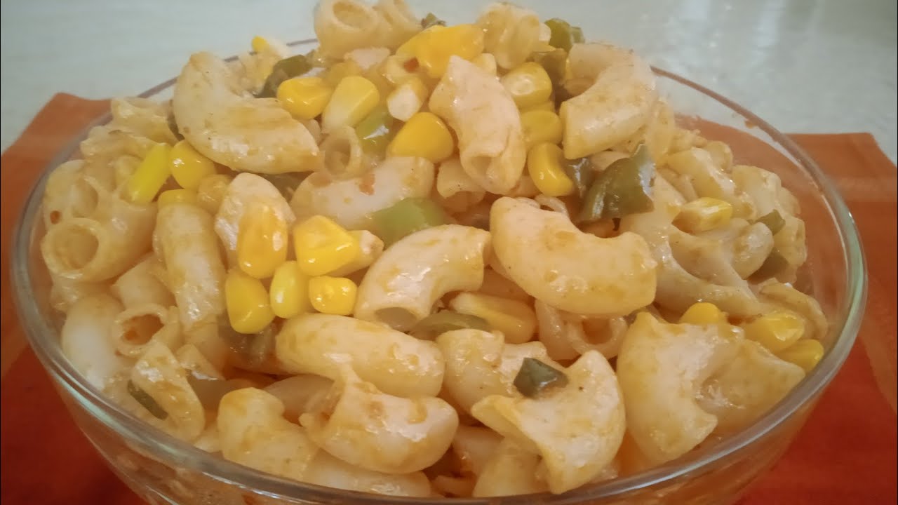 Macaroni With Schezwan Sauce 😋|5 Minutes Macaroni Recipe |By cook With ...