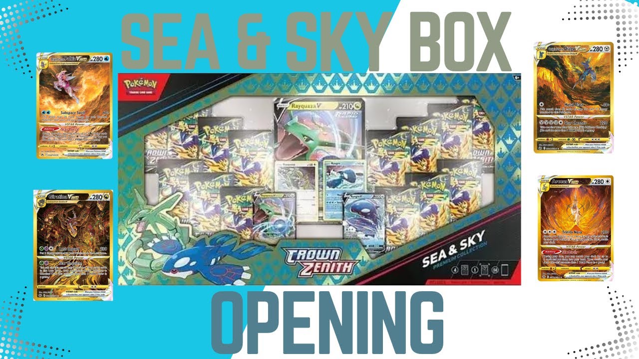 Sam's Exclusive Crown Zenith Sea & Sky Box Opening - YouTube