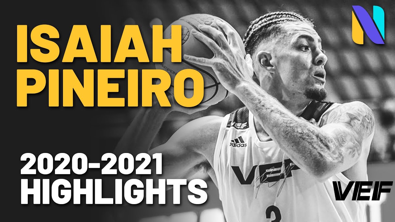 Isaiah Pineiro VEF 2020 -2021 Highlights | FIBA Champions League - YouTube
