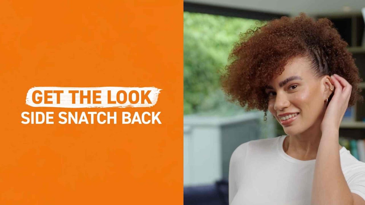Coily Hairstyle Tutorial: Side Snatchback - YouTube