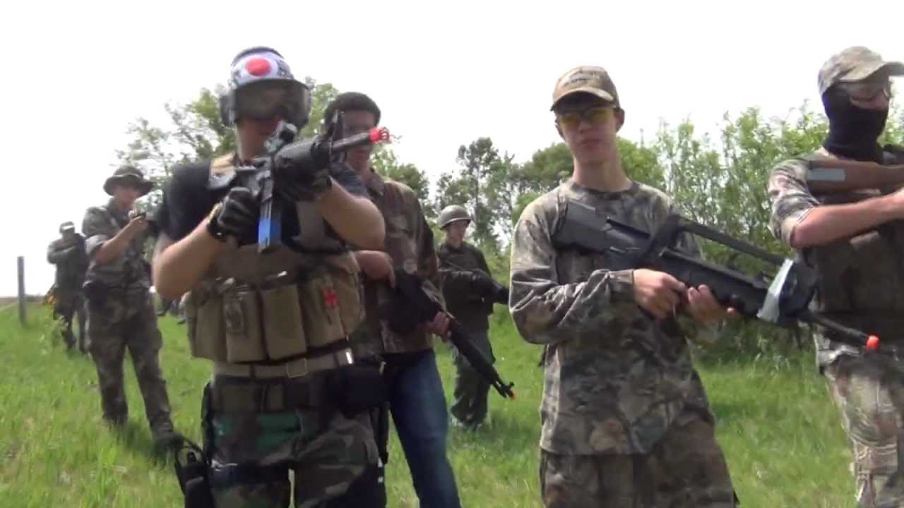 Airsoft Convoy Ambush - YouTube