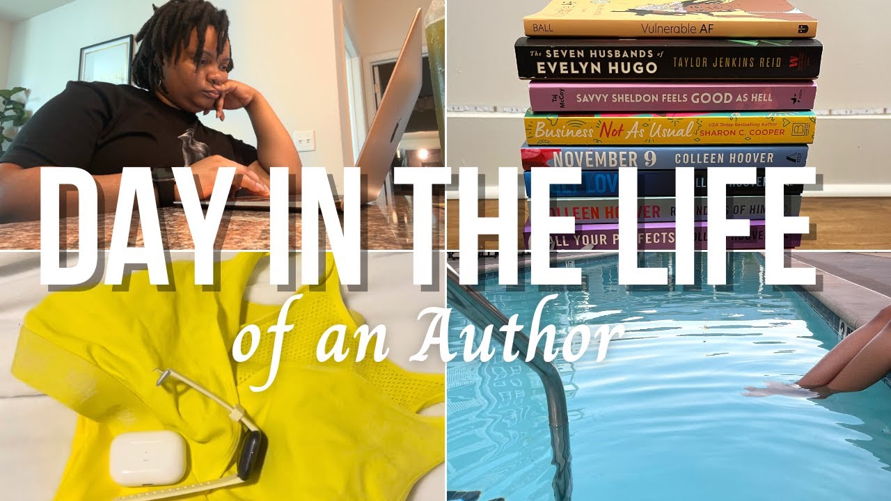 Realistic Day in the Life of an Author - YouTube