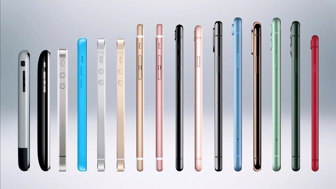 IPHONE Evolution-2007||2022. - YouTube