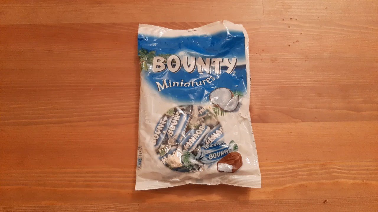 BOUNTY Chocolate Bars | Bounty miniature Chocolate | New Candy | Lots ...