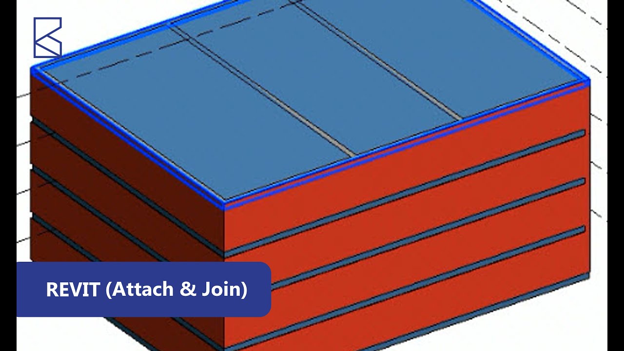 REVIT TUTORIAL : Attach & Join - YouTube