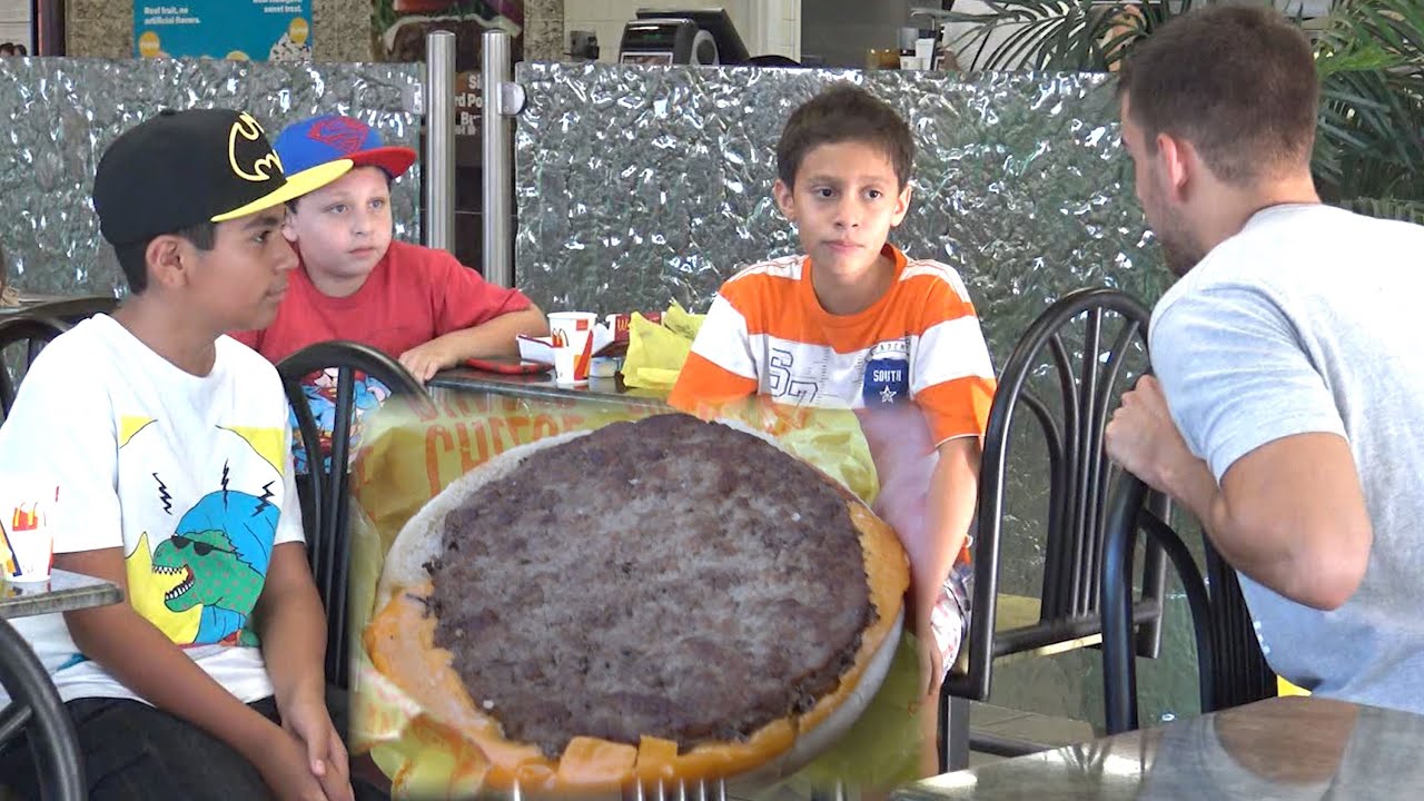 DANGERS OF FAST FOOD (Social Experiment) - YouTube
