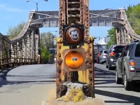 Chicago Drawbridge that was demolished at East Division Street - YouTube