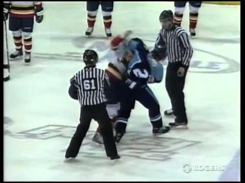Hockeyfighters.cz Kyle Clifford vs Kyle Neuber.wmv - YouTube