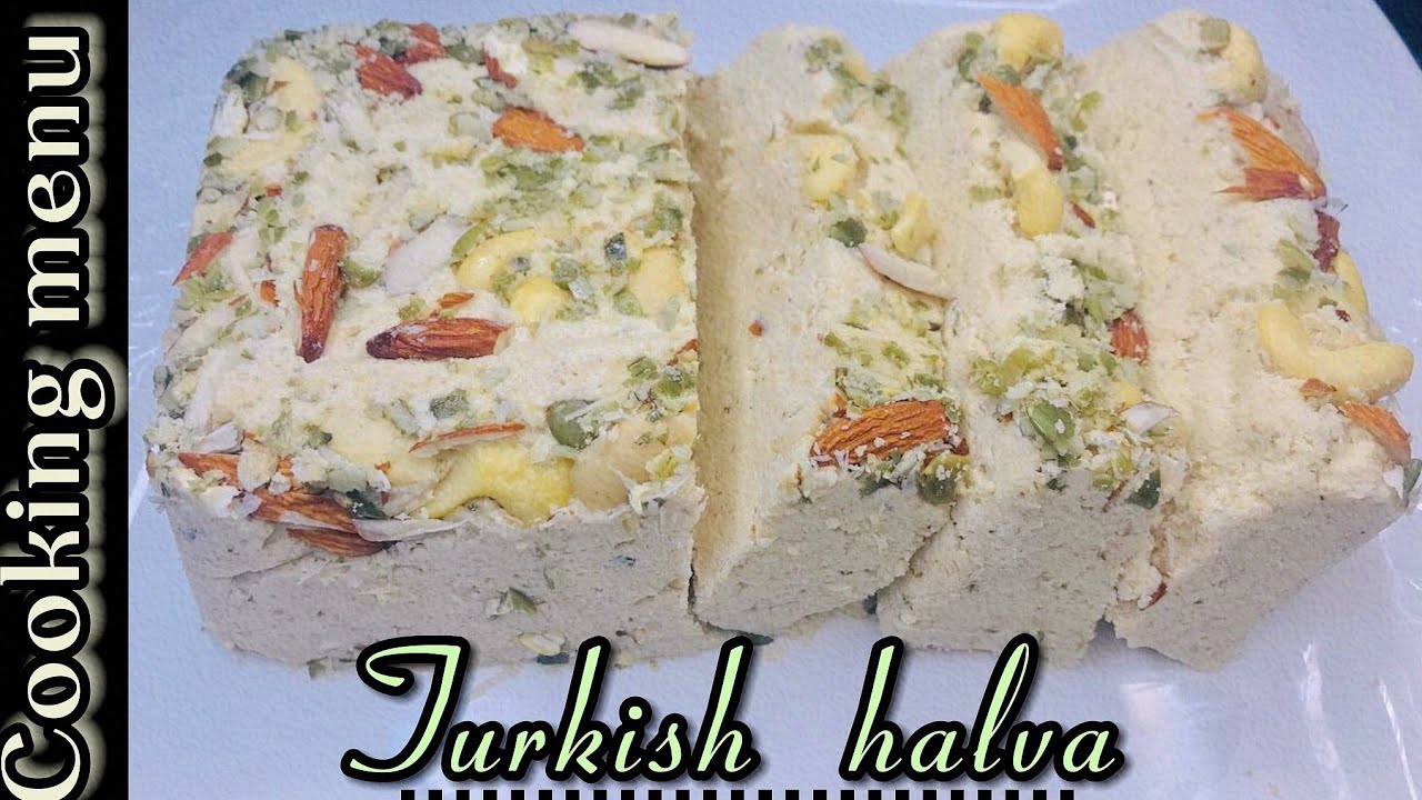 Authentic Turkish Halwa recipe|Sweet dessert|Turkish Halva Recipe ...