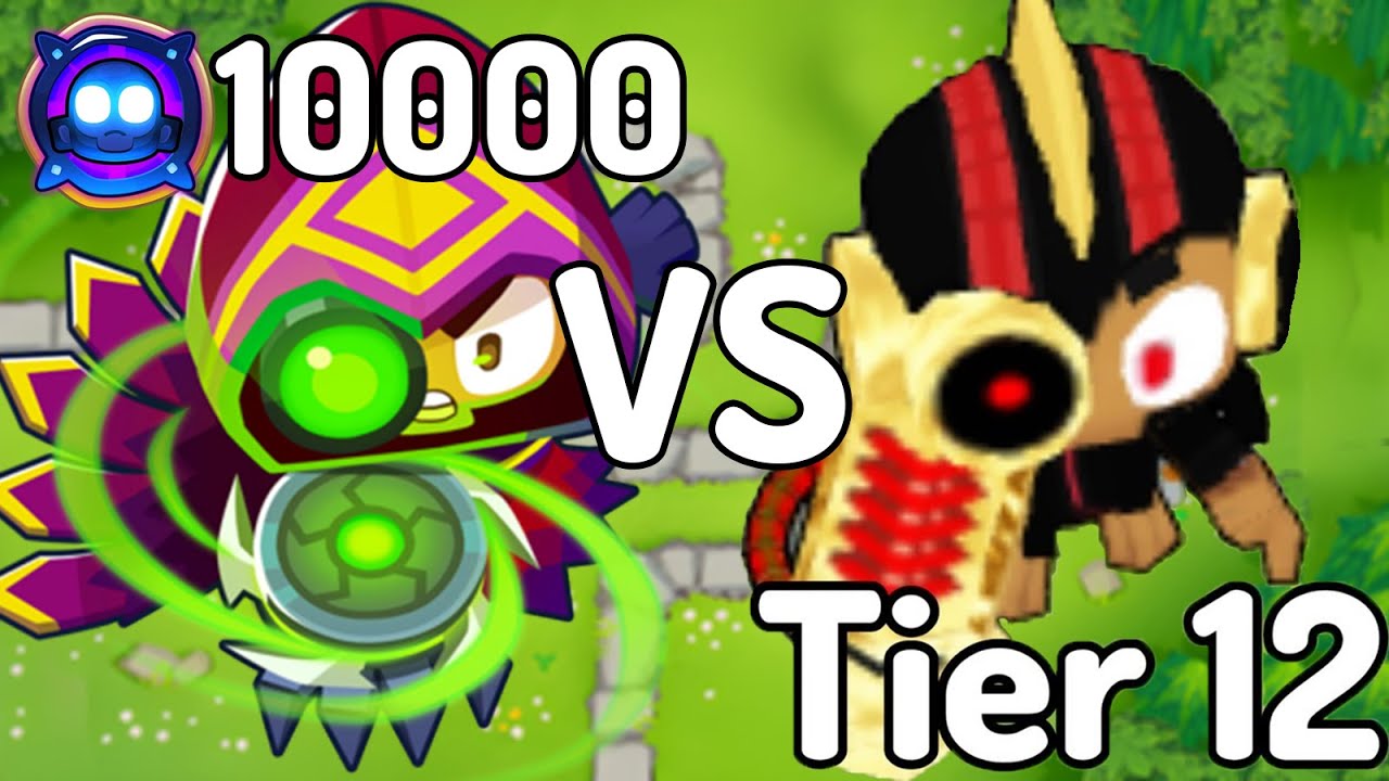 Degree 10000 Boomerang Paragon VS. Tier 12 Boomerang Monkey - YouTube