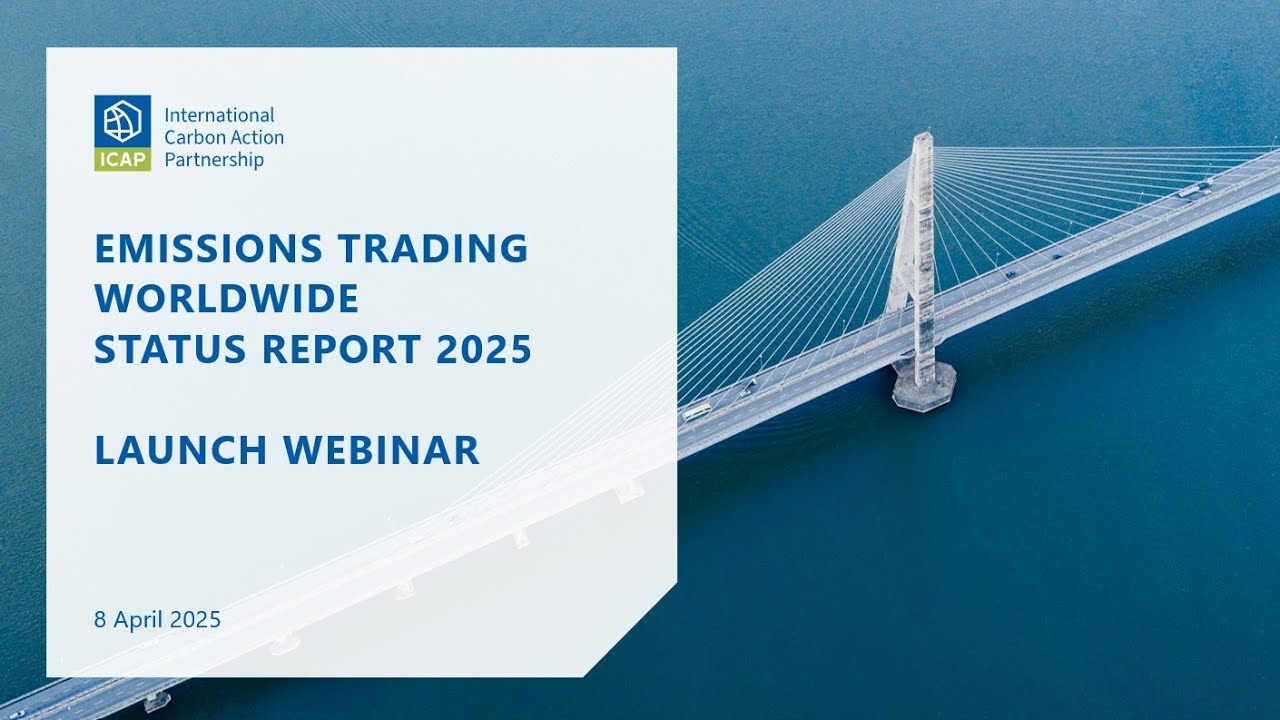 ICAP Status Report 2025 Launch Webinar #1 - the Americas and Europe ...