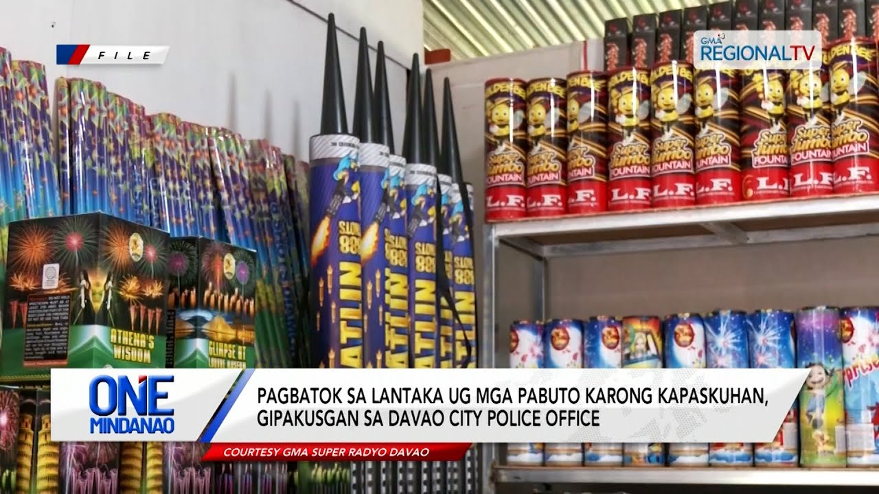 Pagbatok sa lantaka ug mga pabuto karong kapaskuhan, gipakusgan | One ...