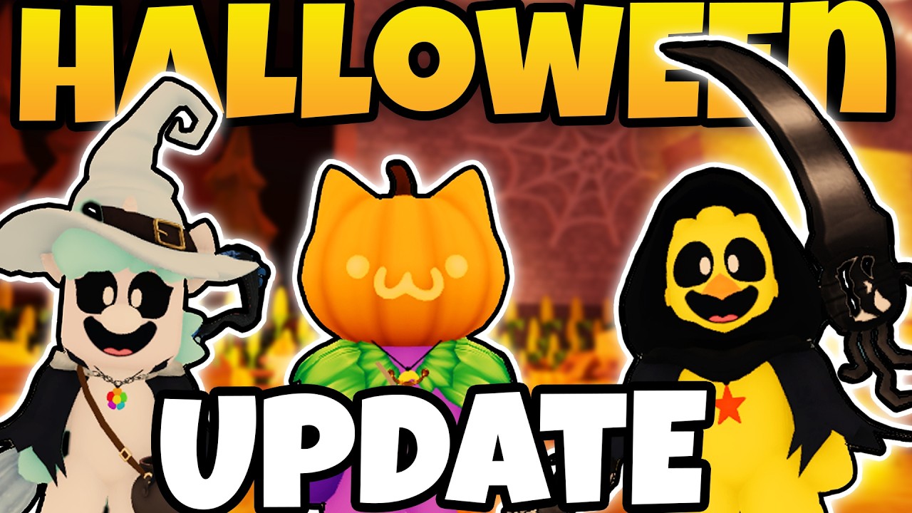 *NEW* Early Access To The Halloween UPDATE In Roblox Smiling Critters ...